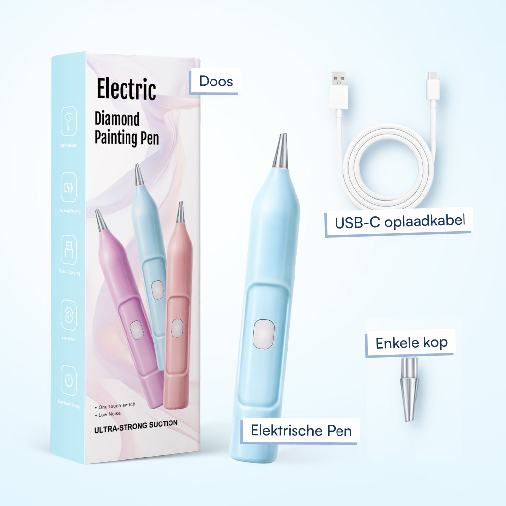 Elektrische Diamond Painting Pen | Diamond Painting Pro
